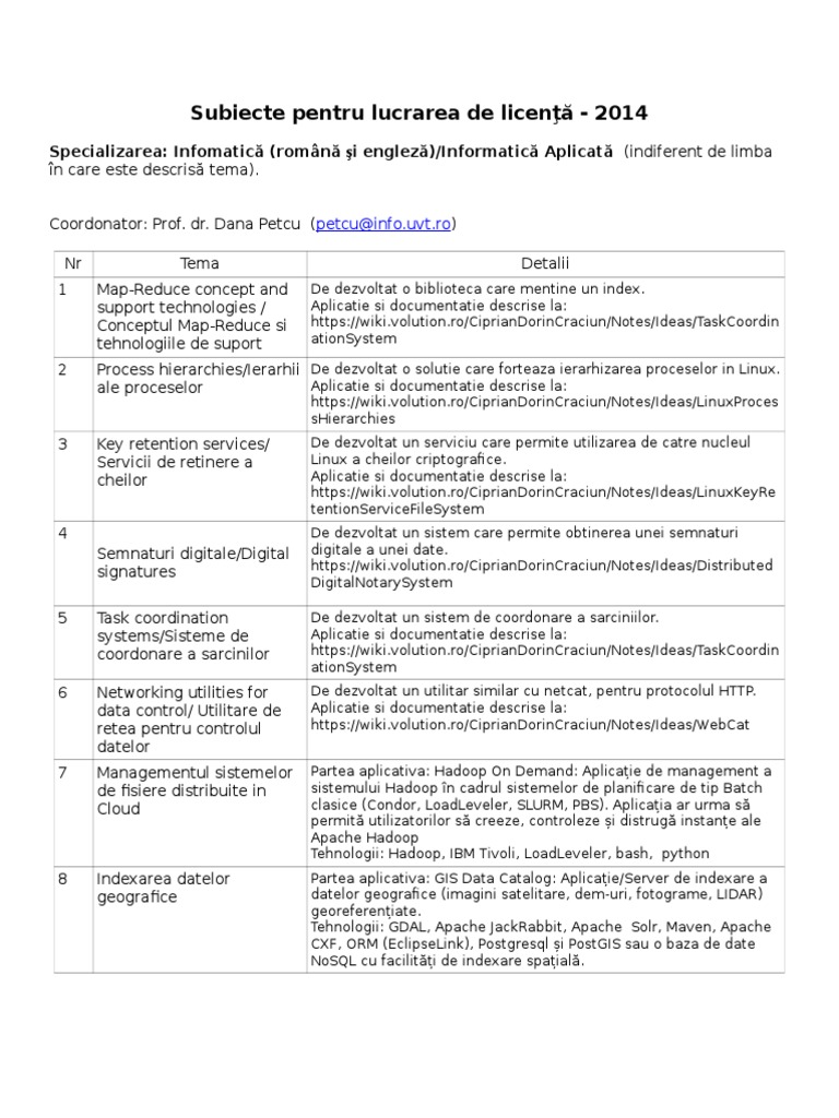 Informatica-Subiecte Licenta-2015 PDF | PDF