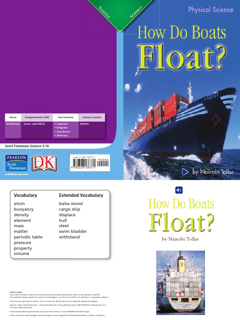 How Do Boats Float | PDF | Buoyancy | Density