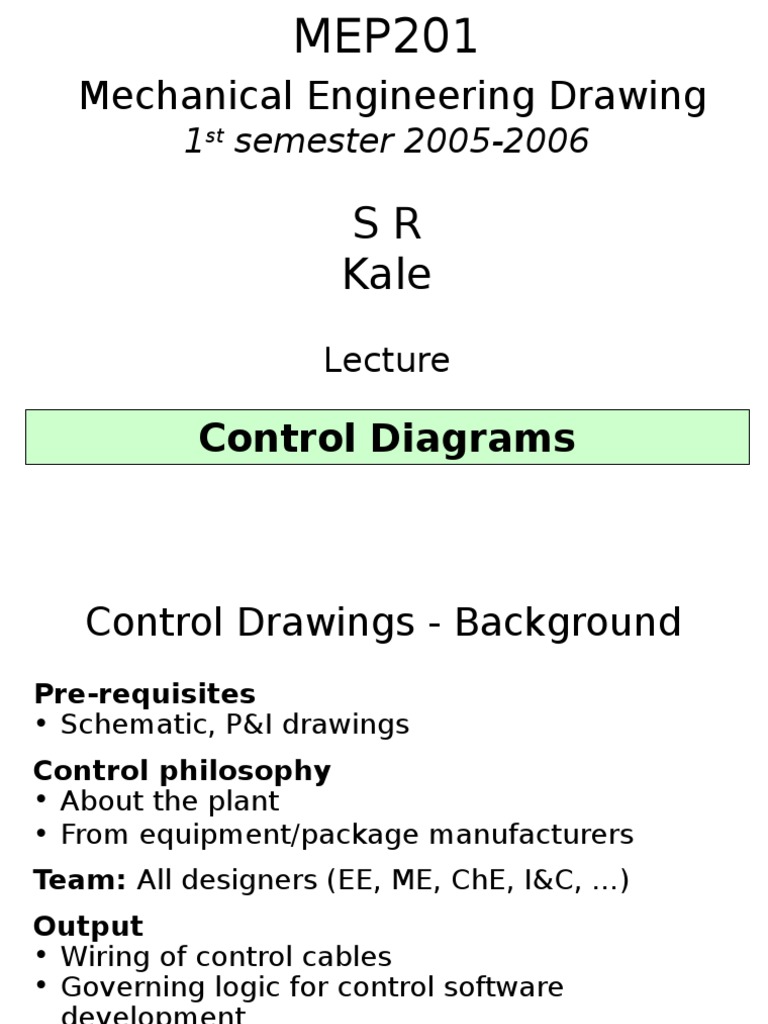 Mechanical Engineering Control Diagrams | PDF | Automatic Control ...