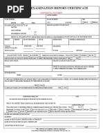 Liberia Seafarer Medical Examination Form | PDF | Physical Examination ...