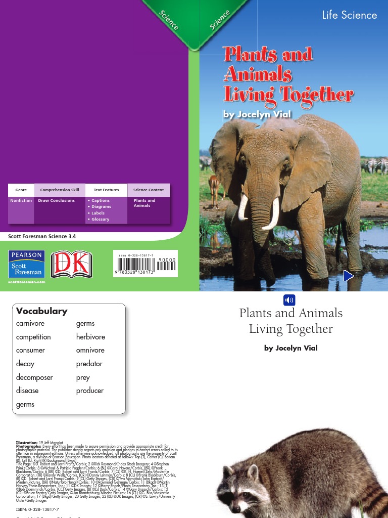 Plants and Animals Living Together | PDF | Predation | Flowers