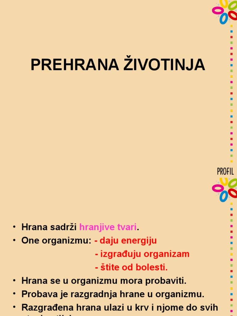 07 Prehrana Zivotinja | PDF