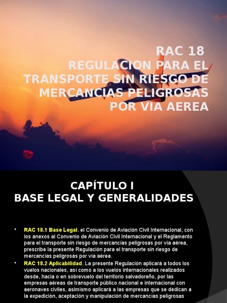 Rac 18 | PDF | Transporte | Contaminación