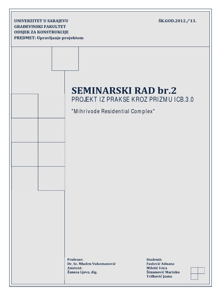 Seminarski Rad 2 | PDF