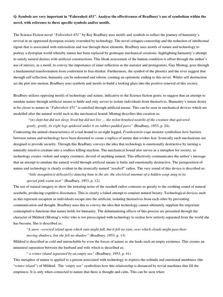 Fahrenheit451 Symbols | PDF