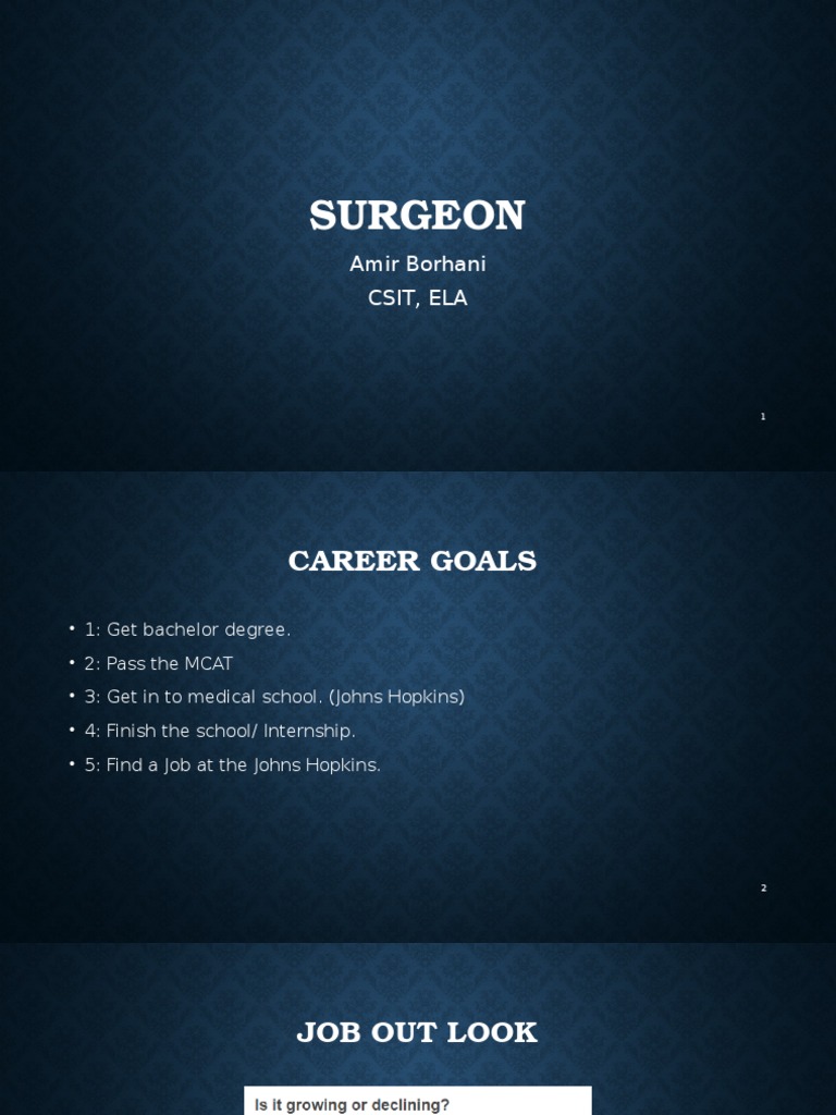 Surgeon | PDF