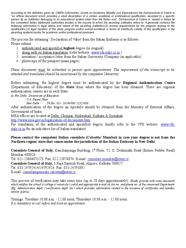 The Process For Obtaining Dov | PDF | Business