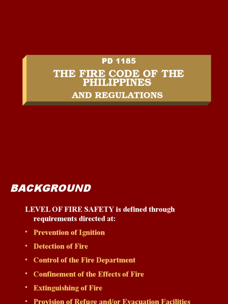 The Fire Code of The Philippines: and Regulations | PDF | Stairs | Fire ...