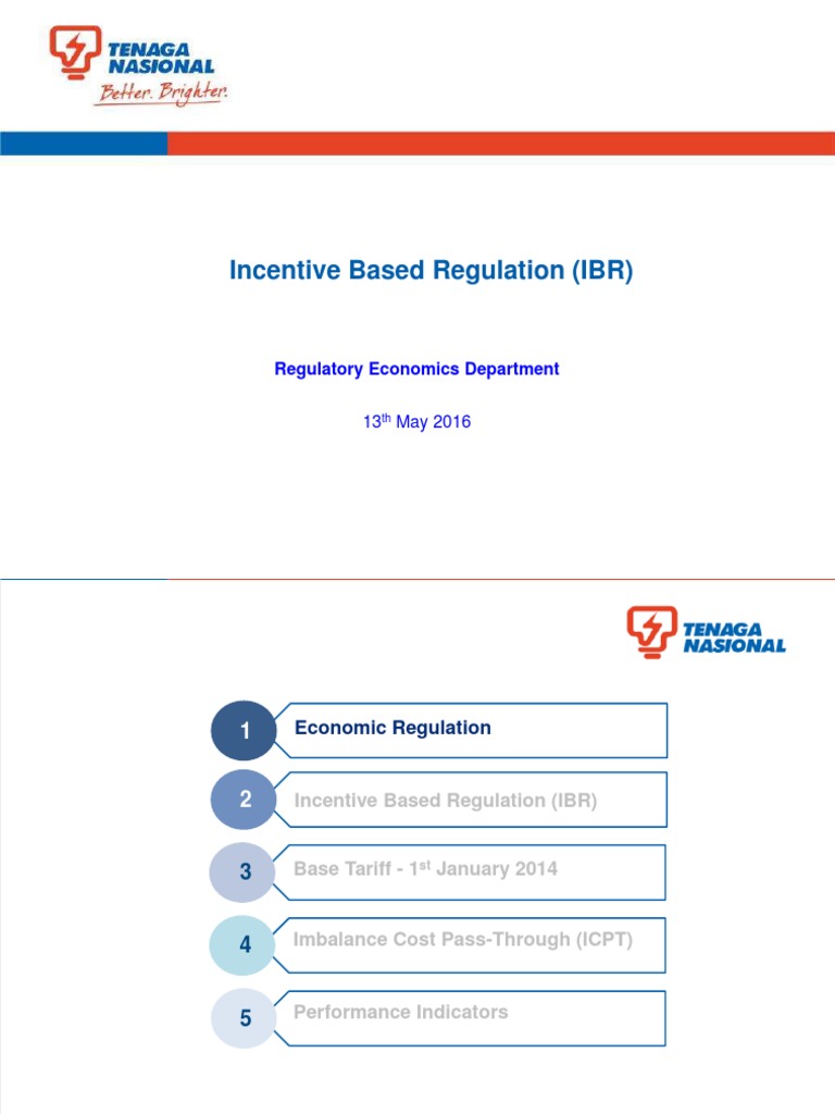 Incentive Based Regulation IBR PDF | PDF | Monopoly | Natural Gas