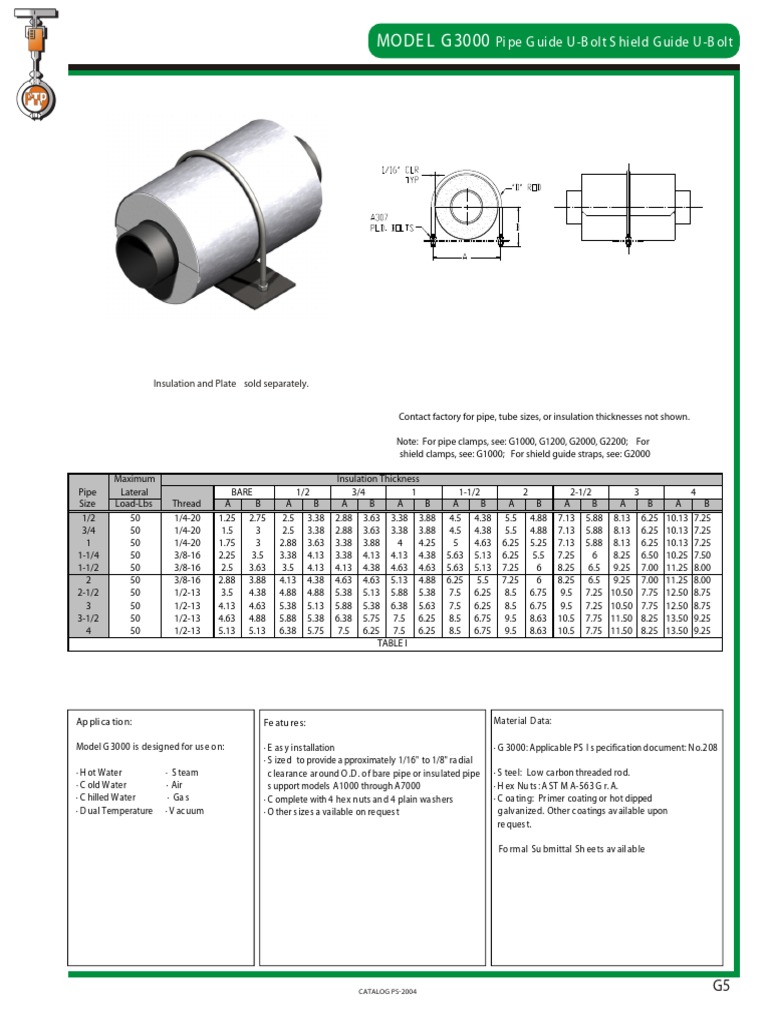 Mode L G 3000: Pipeguideu-Boltshieldguideu-Bolt | PDF