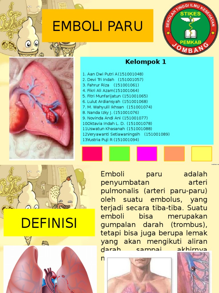 Pemahaman Emboli Paru: Gejala dan Diagnostik | PDF