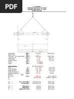 Calculation Sheet: Design of Padeye | PDF | Stress (Mechanics ...