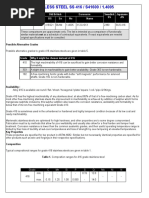 En1A Leaded (PB) Steel: 11Smnpb37 (1.0737) | PDF | Steel | Materials
