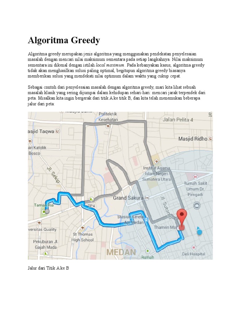 Algoritma Greedy | PDF