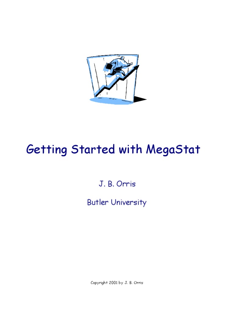 Megastat Getting Started Guide | PDF | Analysis Of Variance | Sample ...