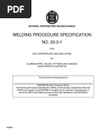 Wps Format Asme Sec - Ix | PDF | Welding | Construction