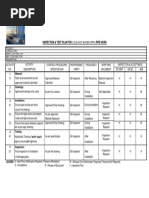 ITP - Fabrication of Structural Steel | PDF