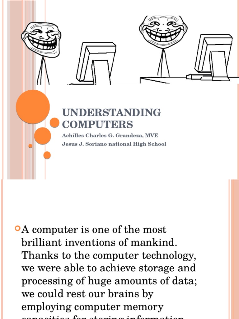 Understanding Computers ICT Grade 9 | PDF | Microcomputers | Laptop