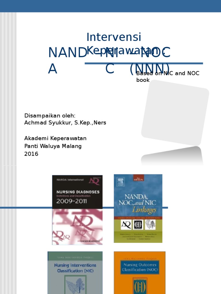 Contoh Intervensi Keperawatan Nanda Nic Noc | PDF | Terapi Infus | Infeksi