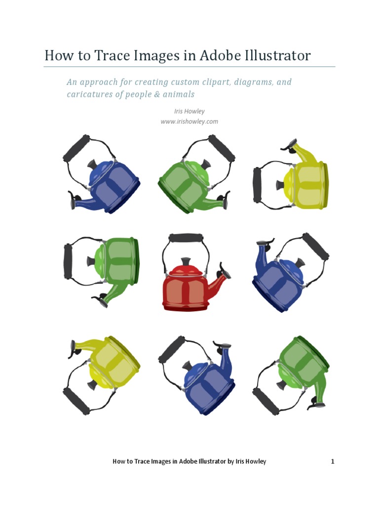 Tracing Images in Adobe Illustrator: A Step-by-Step Guide to Creating ...