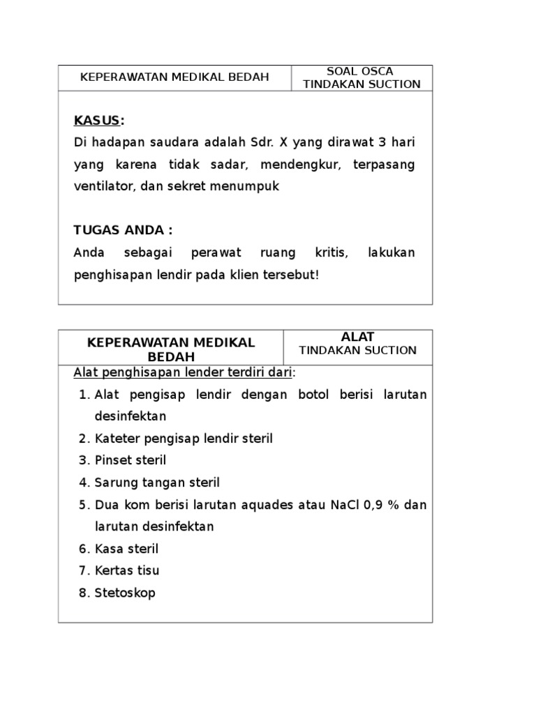Soal Osca 2016 | PDF