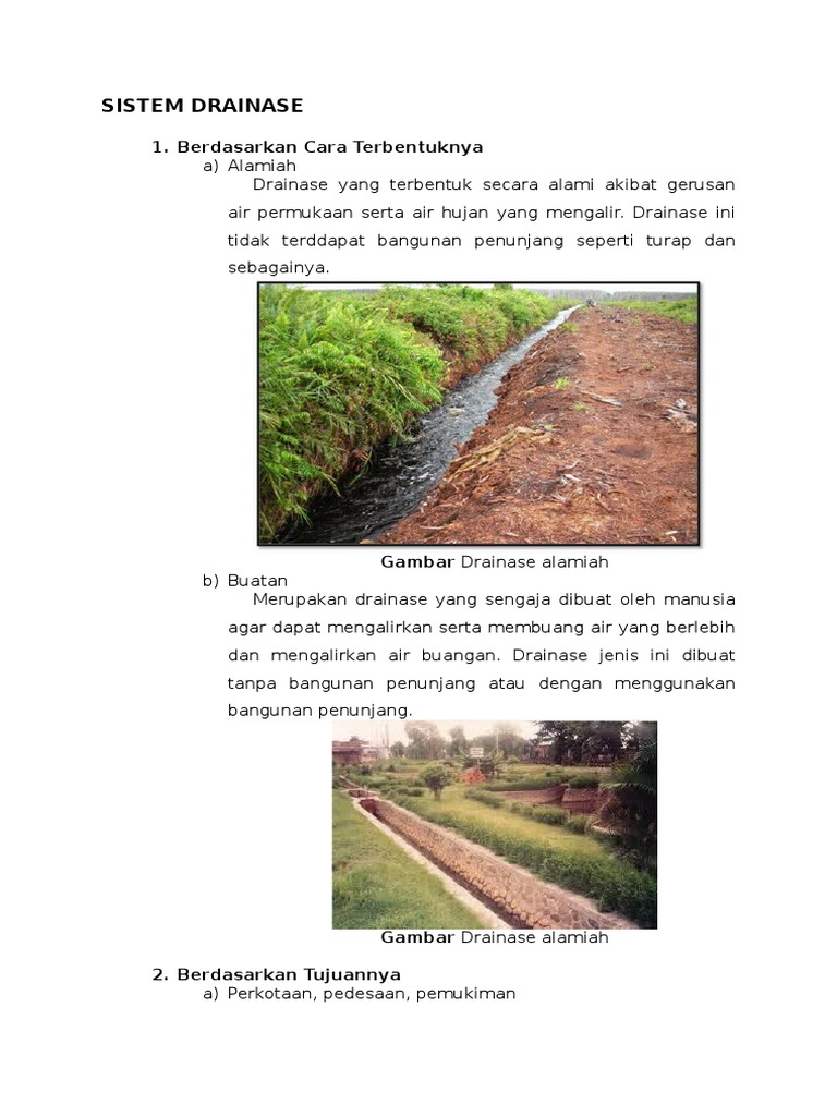 Sistem Drainase | PDF