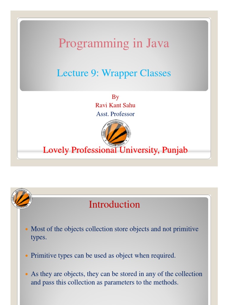 Wrapper 20classes 130903122751 PDF | PDF | Data Type | Integer ...