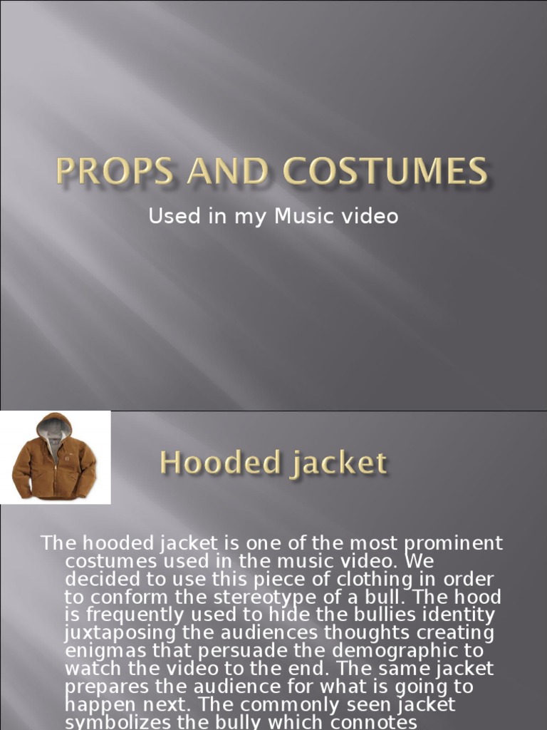 Props and Costumes | PDF | Behavioural Sciences | Psychology