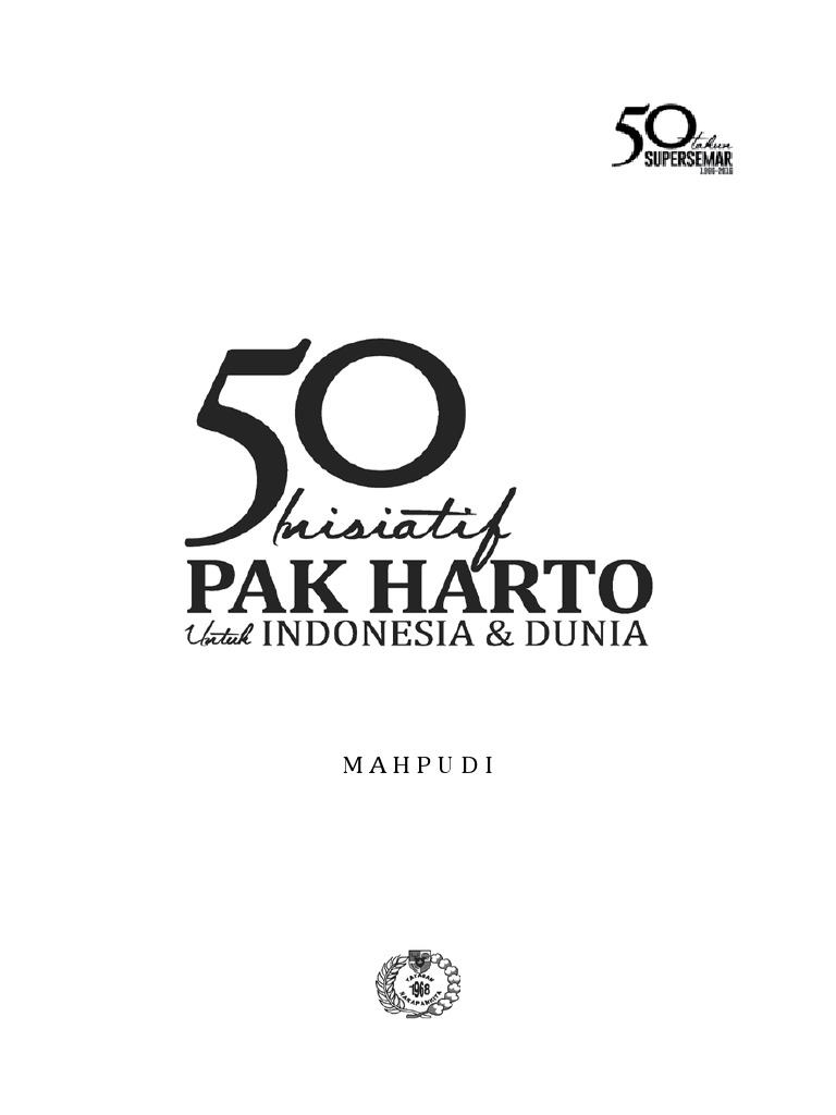 50 Inisiatif Pak Harto Buku 02 (Draft) | PDF