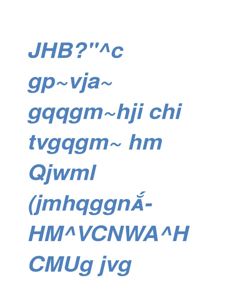 JHB?" C GP Vja GQQGM Hji Chi TVGQGM HM QJWML (JMHQGGN - HM Vcnwa H Cmug ...
