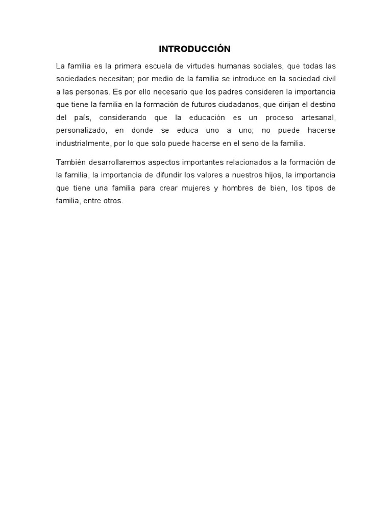 La Familia Organizacion Social | PDF | Familia | Matrimonio