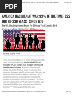 Chronological List of U.S. Wars | PDF | Military | Military Of The ...