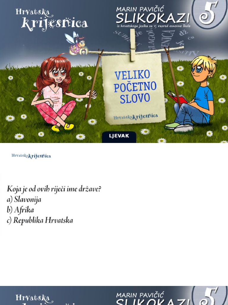 Veliko Pocetno Slovo | PDF