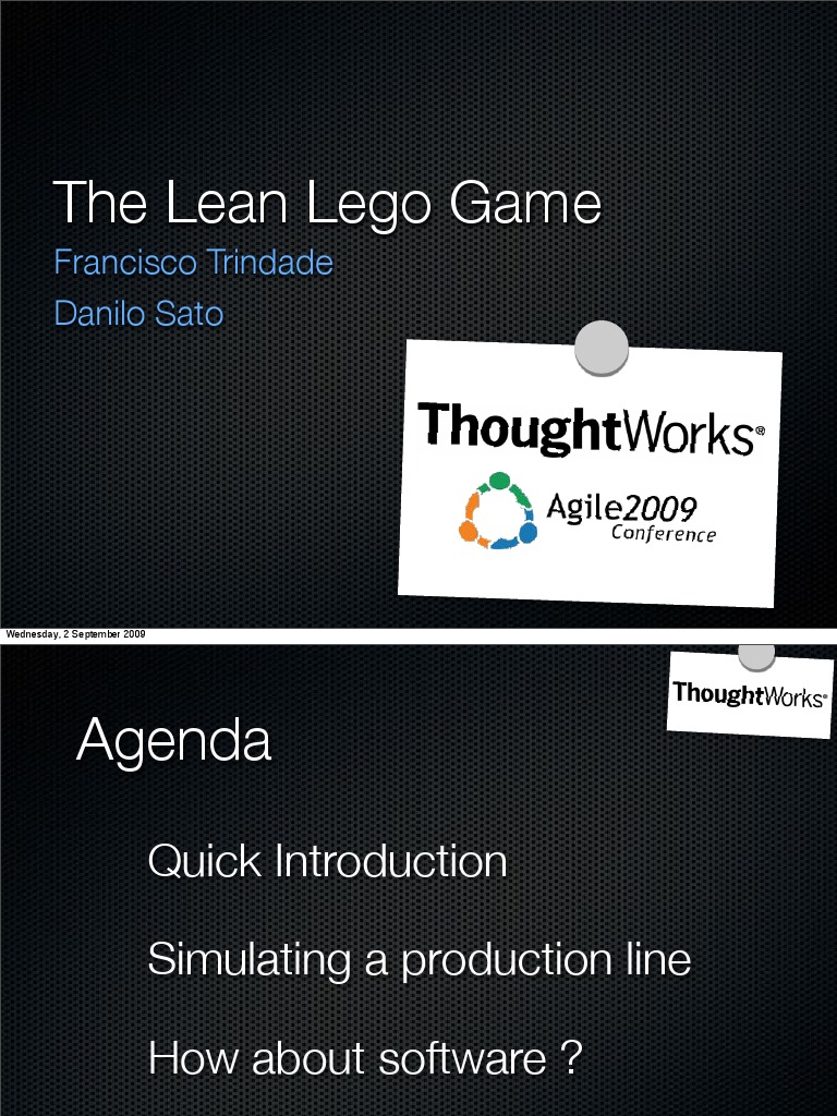 Lean Lego Game Slides Short | PDF | Lean Manufacturing | Economic Sectors
