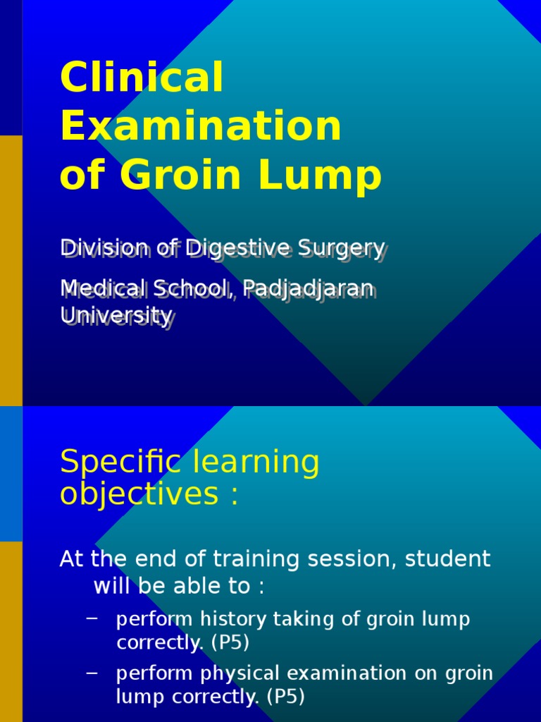 CSP - Groin Lump | Download Free PDF | Abdomen | Clinical Medicine