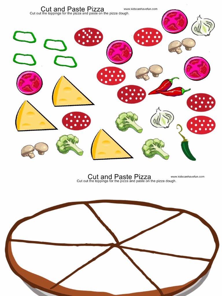 Cut and Paste Pizza