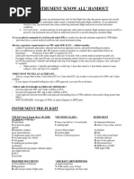 Personal Minimums Checklist PDF | PDF | Instrument Flight Rules | Aviation