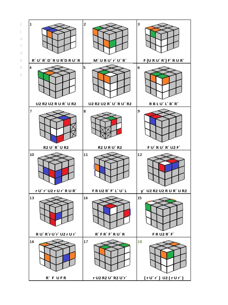 Advanced Rubik's Cube Algorithms | PDF | Foreign Language Studies