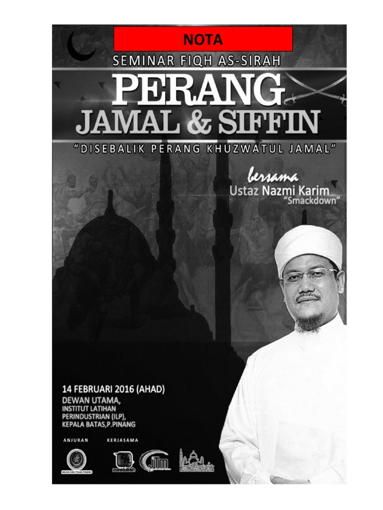 Nota Perang Jamal Dan Shiffin | PDF