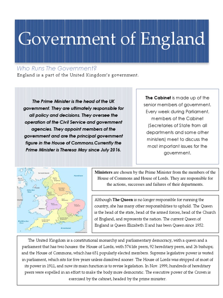 England Pamphlet | PDF