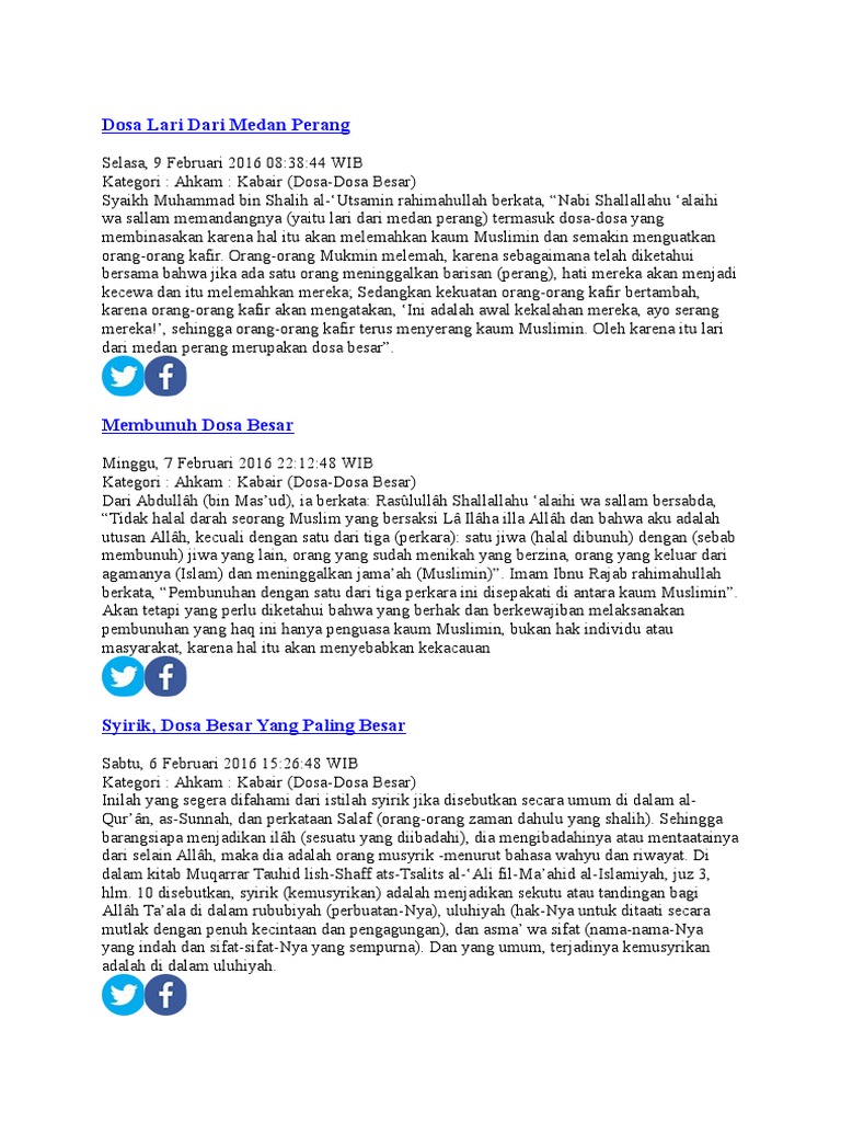 Dosa Lari Dari Medan Perang Pdf