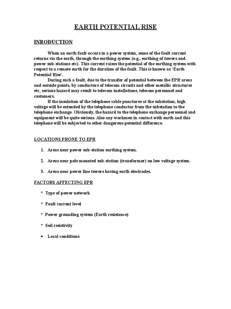 EPR Zone | PDF | Electrical Substation | Engineering