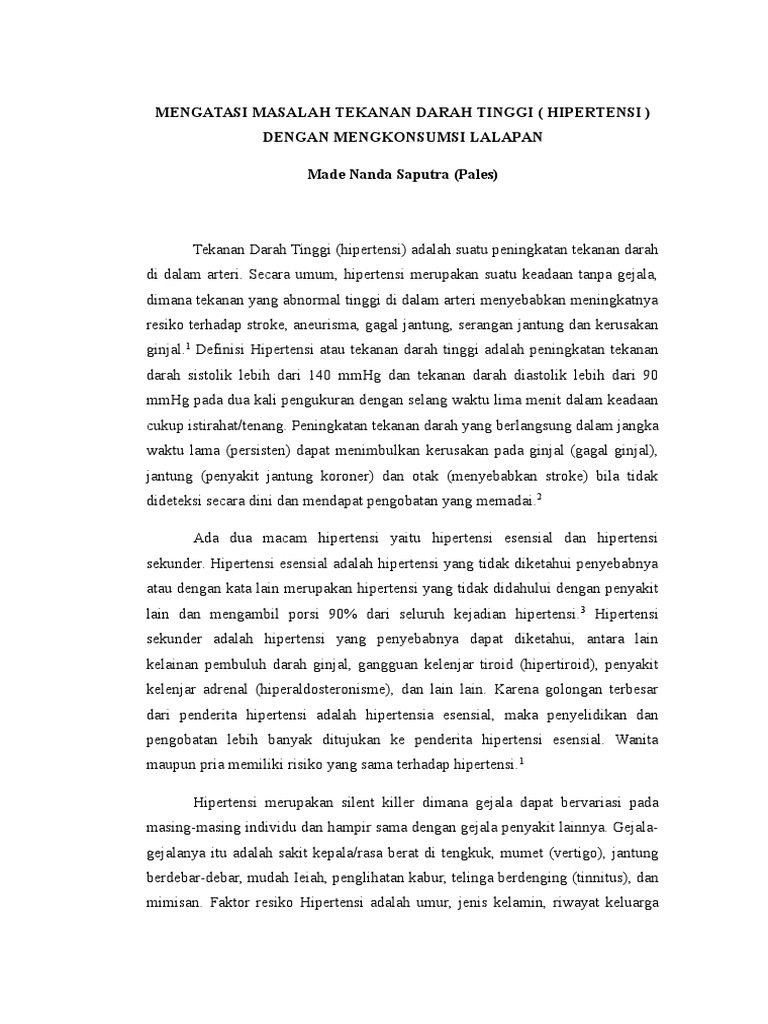 Contoh Esai Populer | PDF