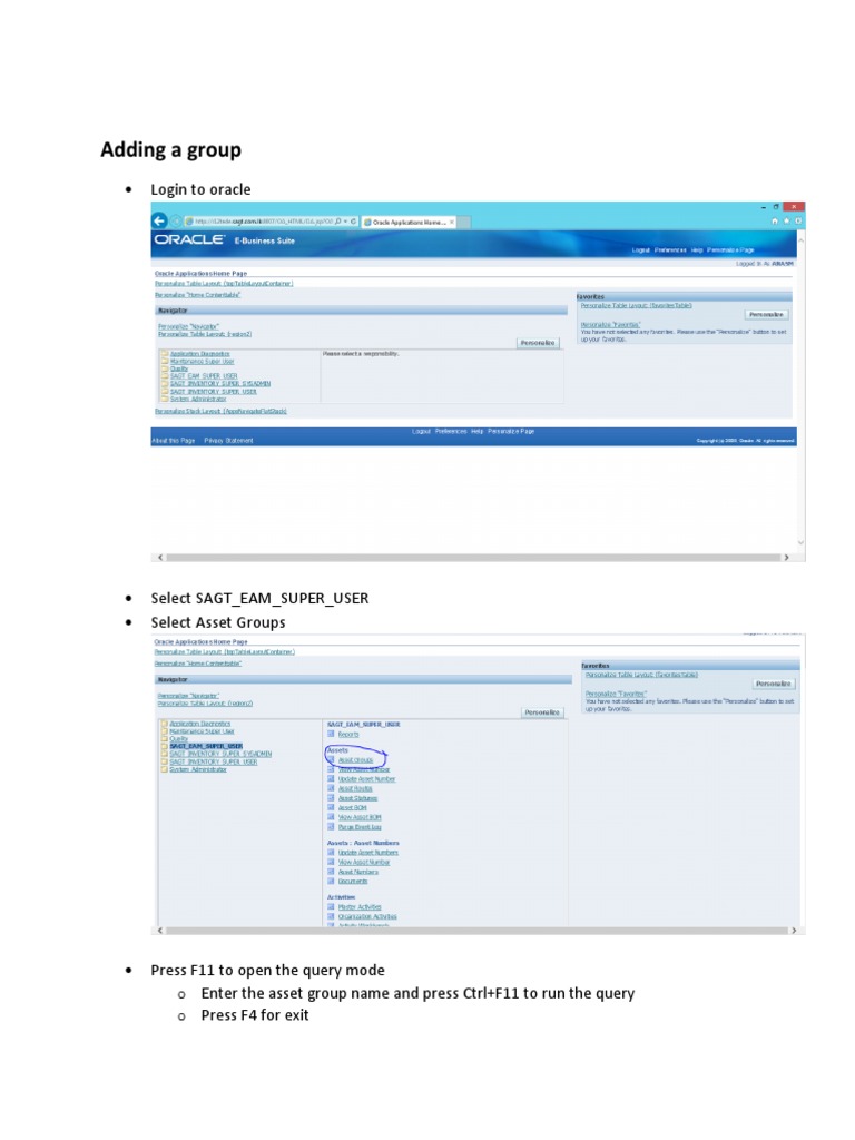 Oracle EAM Guide | PDF | Data Management | Information Retrieval