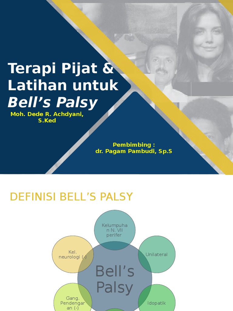 Terapi Pijat Dan Latihan Untuk Bells Palsy | PDF