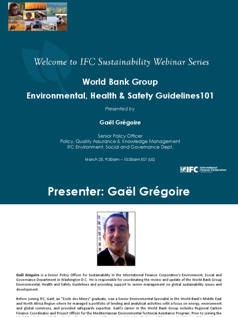 EHS Guidelines for Industry Leaders | PDF | World Bank | International ...