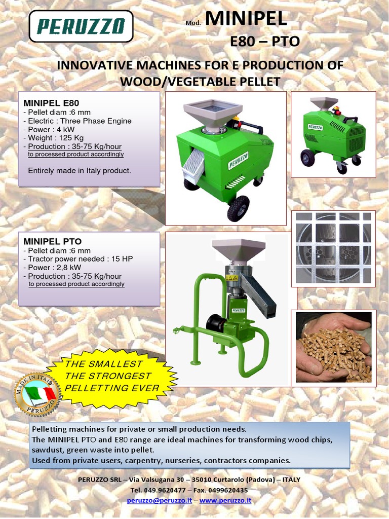 Peruzzo MINIPEL Presa Peleti | PDF