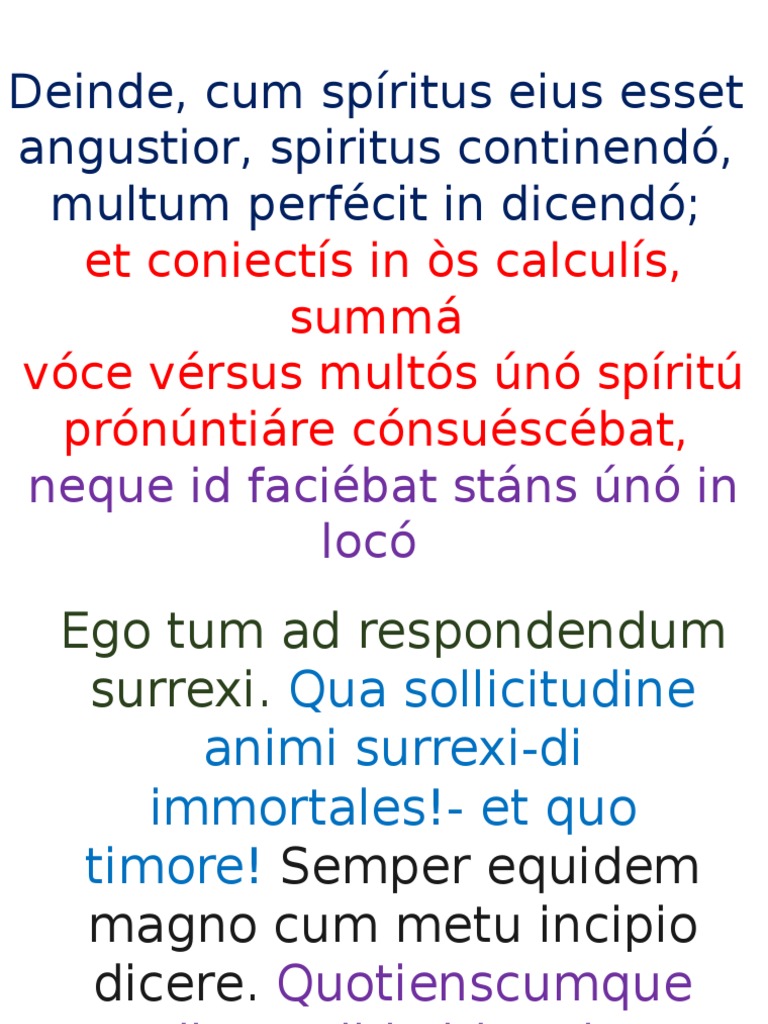 Latin Sentence | PDF