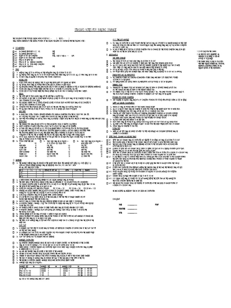 Dubai Municipality Drainage Std Notes Pdf
