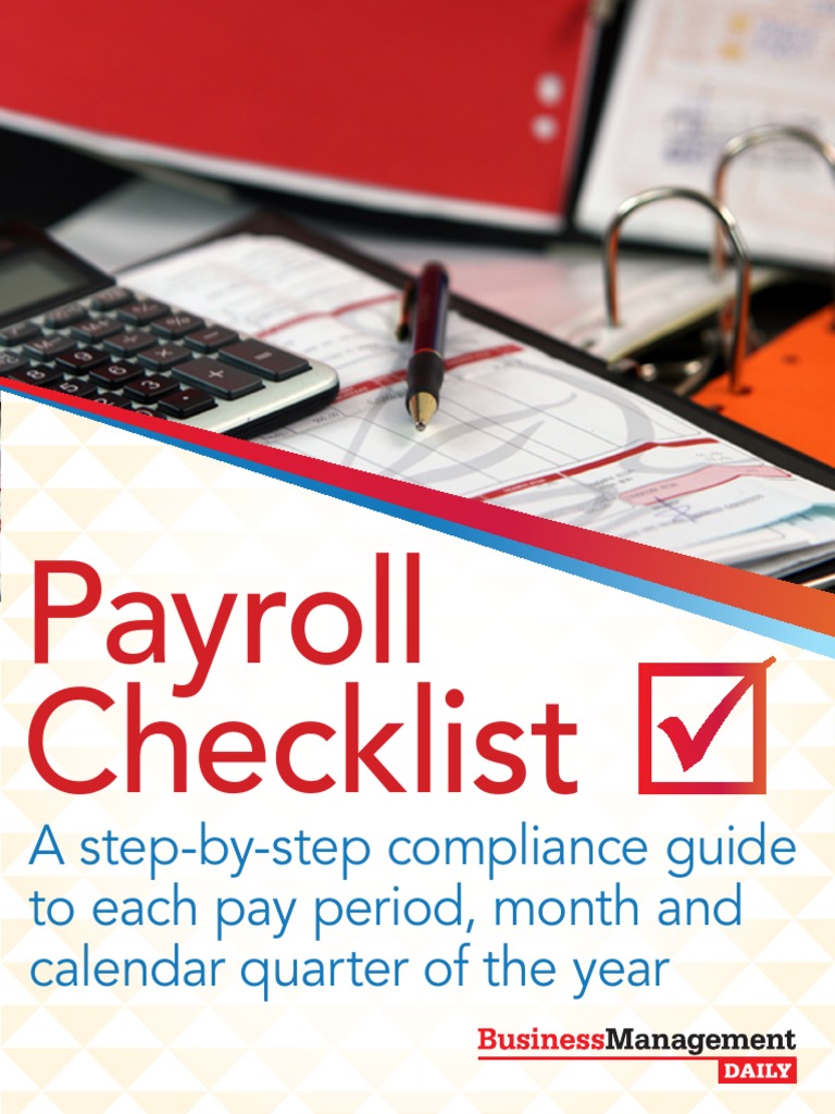 The Payroll Checklist | PDF | Fair Labor Standards Act | Withholding Tax